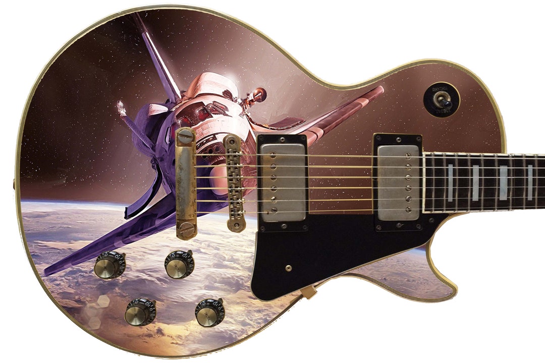 Guitar Skin Axe Wrap Re-skin Bass Body Electric Reface DIY Houston Do ...