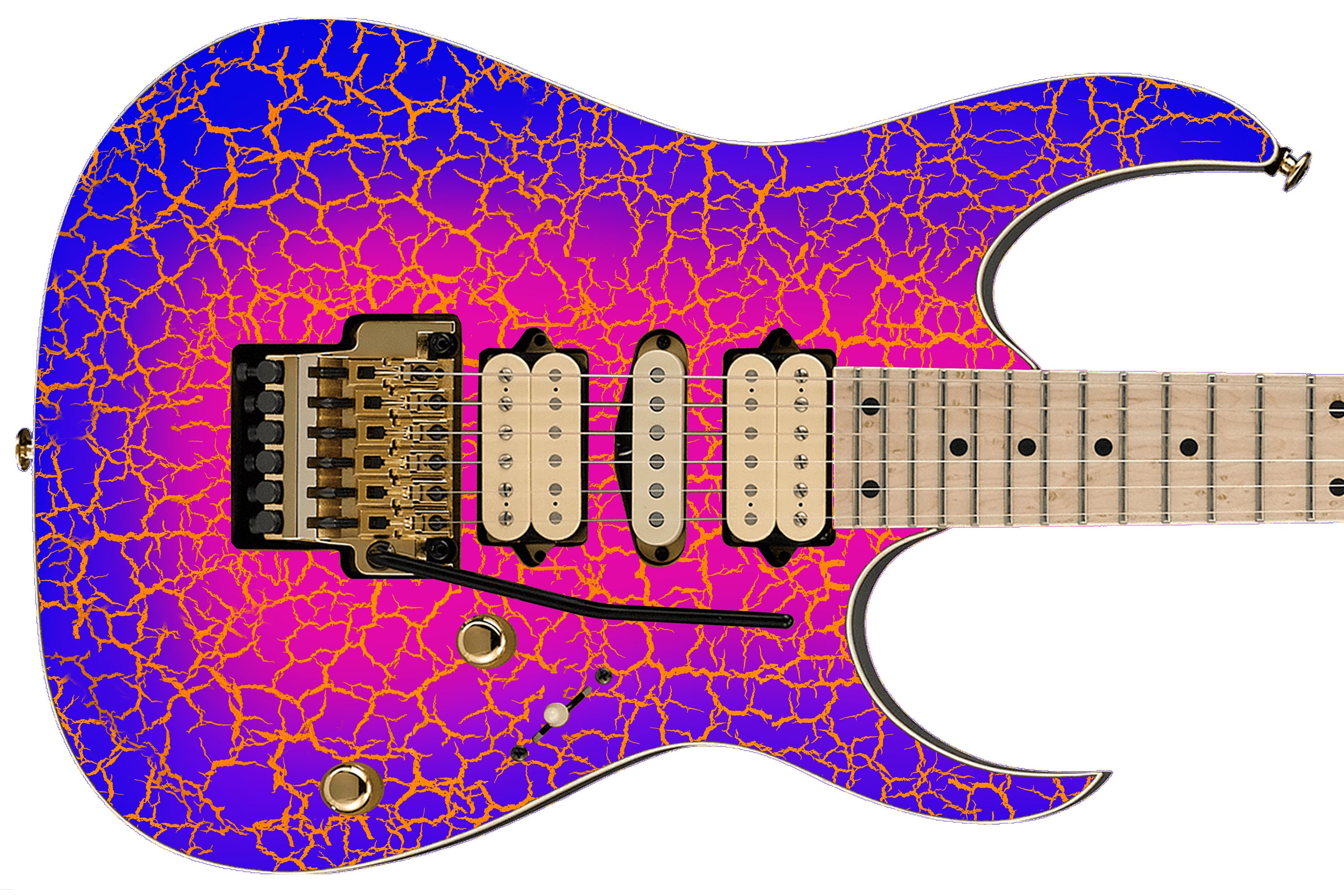 Guitar Wrap Skin Axe Re-skin Iconic 80's Burst 6 Volt - Etsy