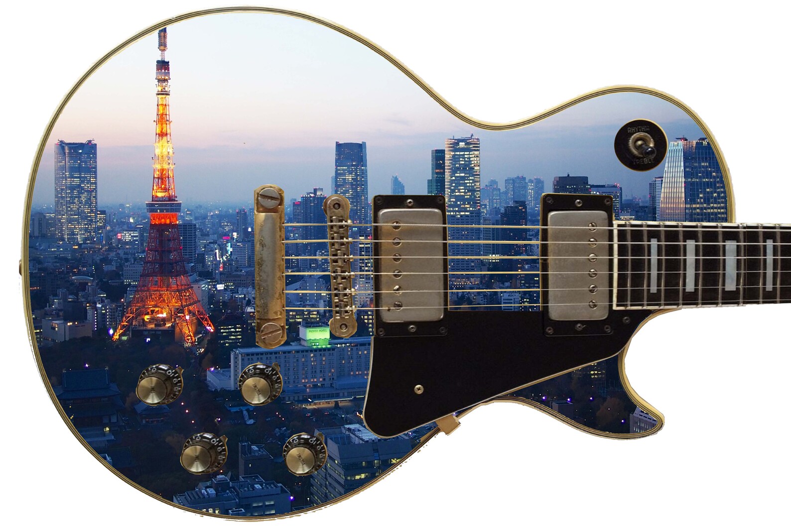 Guitar Skin Axe Wrap Re-skin Vinyl Decal DIY When in Paris - Etsy