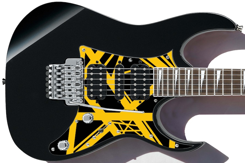 Pickguard Headstock Tremolo Skin Wrap Reskin for Guitars Abstract ...