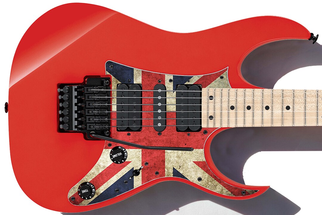 Pickguard Headstock Tremolo Skin Wrap Reskin for Guitars Vintage UK ...