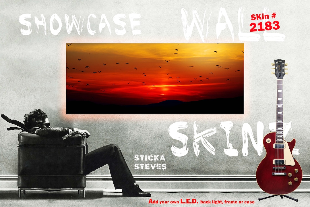 Showcase Skins Removable Wall Décor Display Panes Wall Skin Same ...