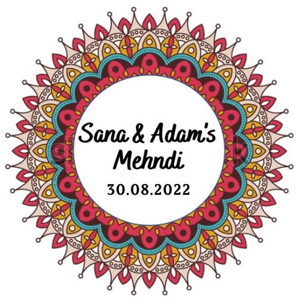 Buy Mehndi Sticker Online In India - Etsy India