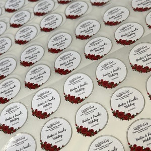 Personalised Nikkah Stickers - Etsy