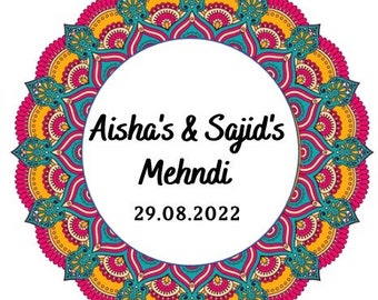 Dholki, Sangeet, Mehndi Stickers, Wedding Stickers, Nikkah Stickers ...