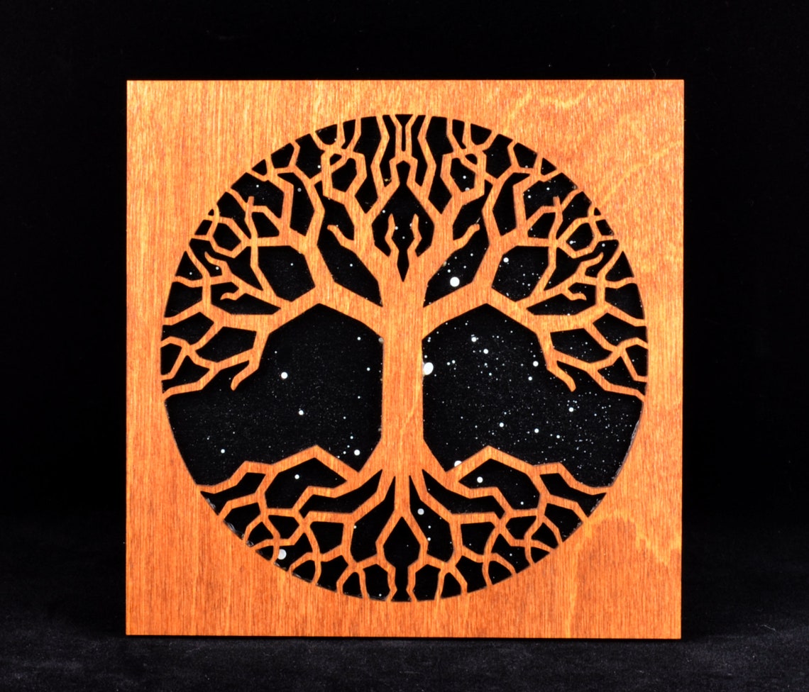 Tree of Life Wall Plaque, Tree of Life Wall Art, Wall Plaque, Wooden ...