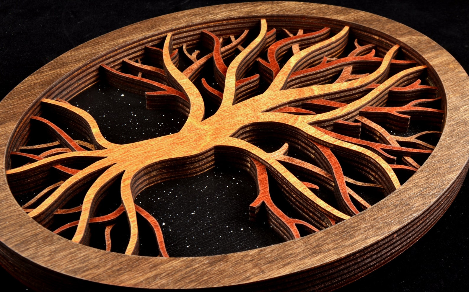 Tree of Life Plaque, Tree Plaque, Wall Plaque, Layered Plaque, Wooden ...