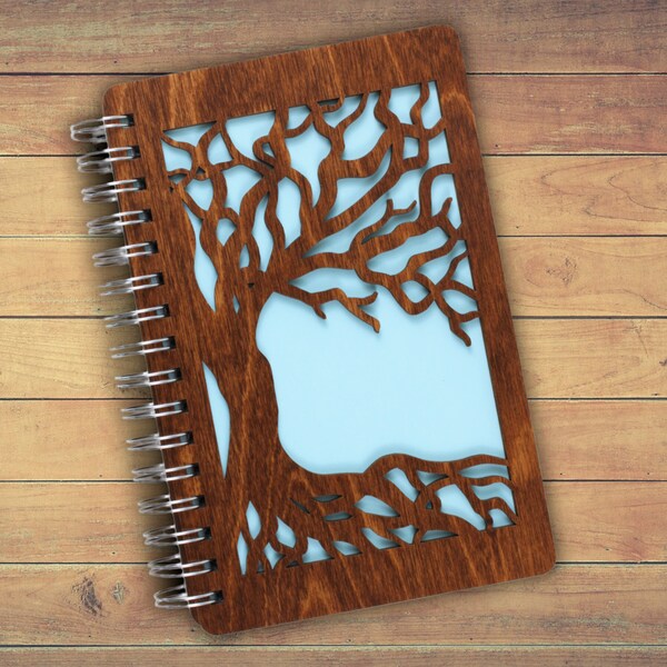 Wood Journal - Etsy
