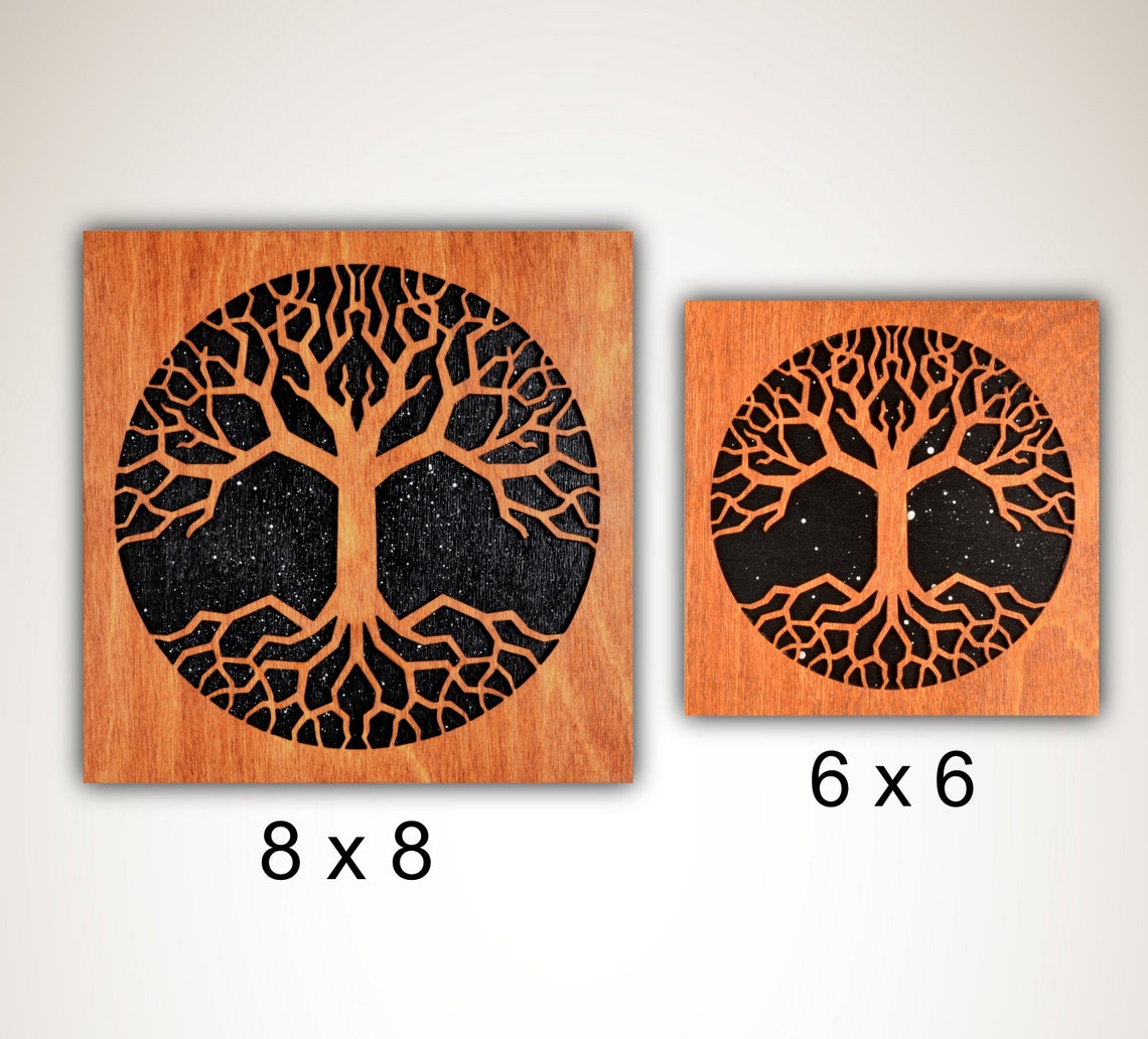 Tree of Life Wall Plaque, Tree of Life Wall Art, Wall Plaque, Wooden ...