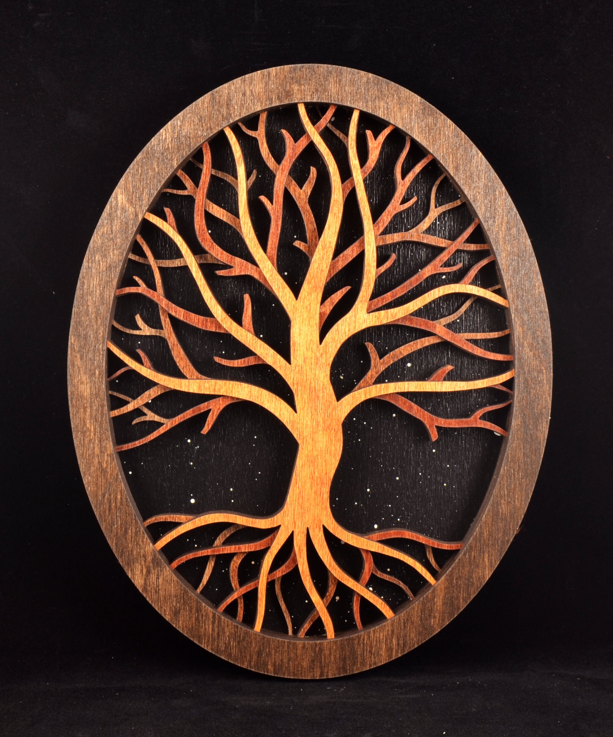 Tree of Life Plaque, Tree Plaque, Wall Plaque, Layered Plaque, Wooden ...