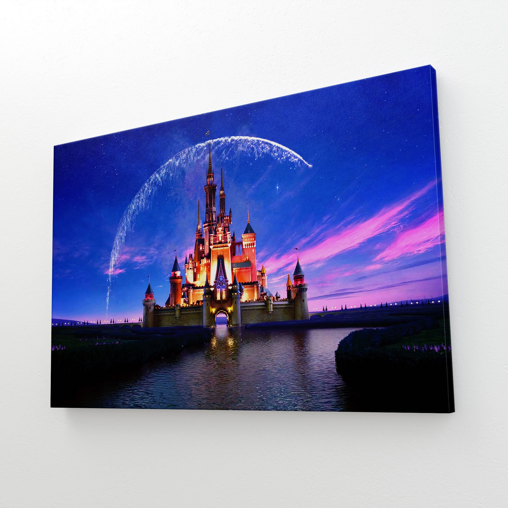 Cinderella Princess Castle Poster Disney opening Poster | Etsy