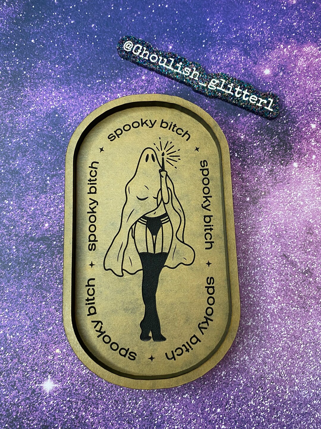 Spooky Bish Resin Tray Mold - Etsy