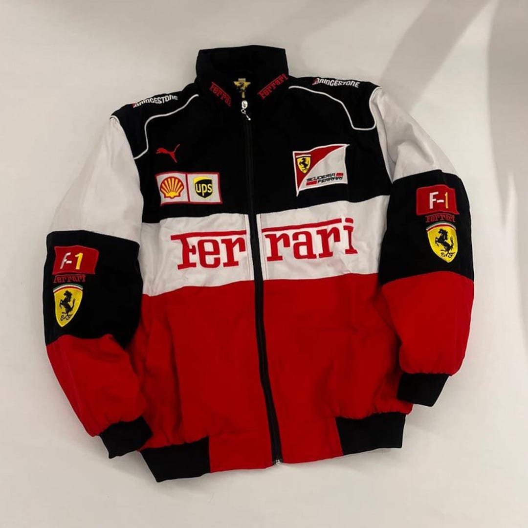Ferrari Jacket,vintage F1 Jacket,racing Pilot Jacket,old School,formula ...
