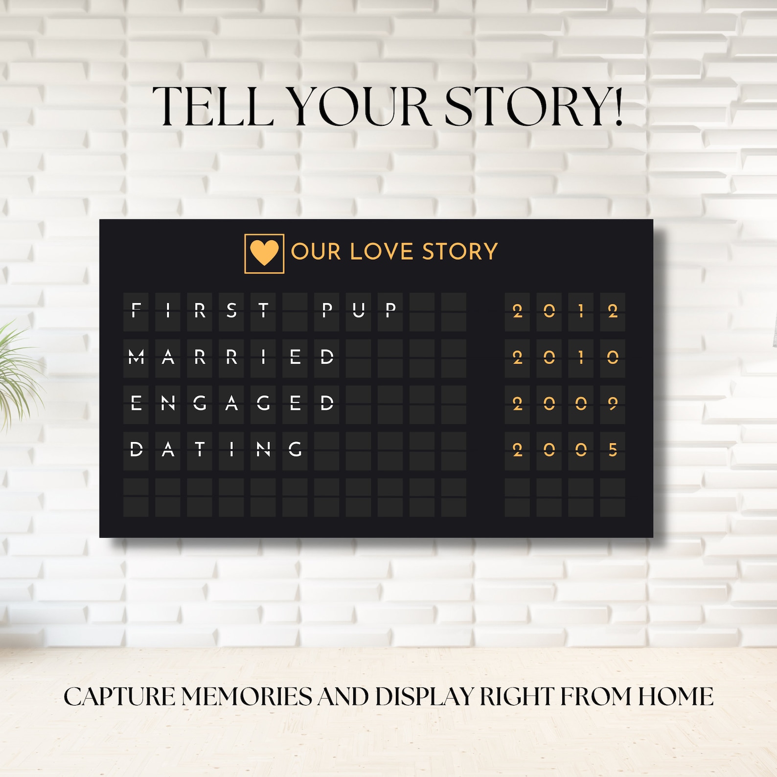 Departure Flip Board Template for Canva | DIY Editing - Etsy