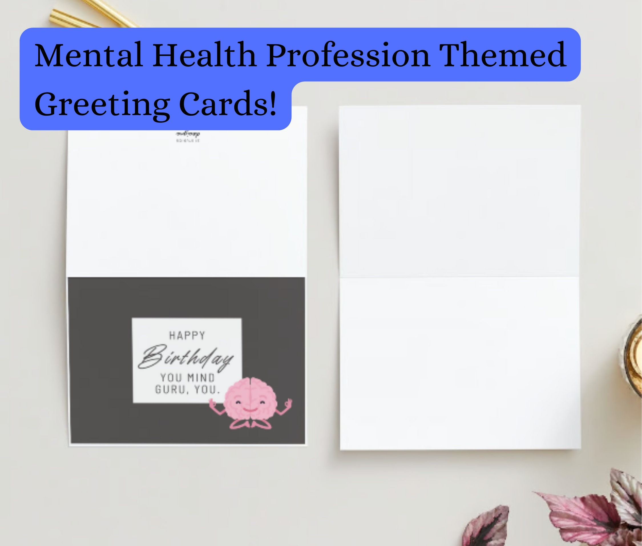 25 Mental Health Inspired Digital Printable Cards for Therapists ...