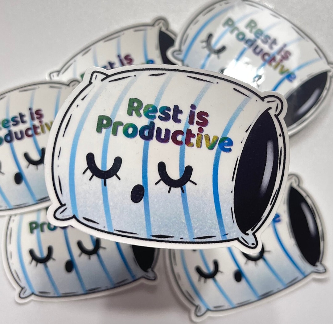 Productive Rest Sticker rest is Productive 2.5 Inches Wide. Sleeping ...
