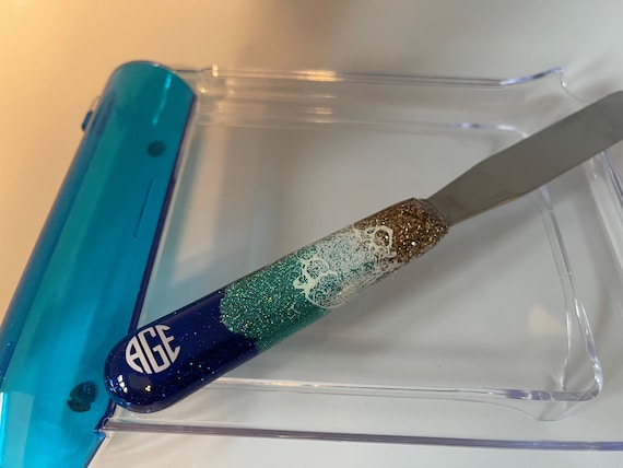 Rx Custom Spatula Personalized Monogram Beach Glitter Pharmacy - Etsy