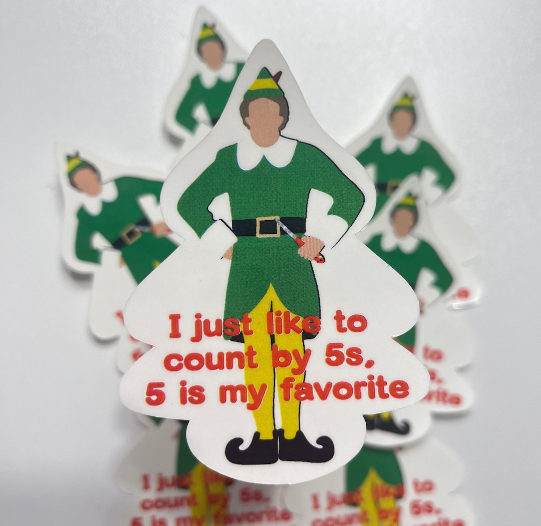 Pharmacy Christmas Sticker! 3 in Tall. Rx Elf! I Just Like to Count by ...