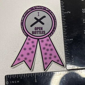 Pharmacy Ribbon Sticker! I X Open Bottles! for When Marking Open Stock Bottles is Your Love ...