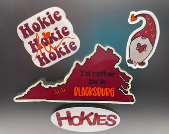 Virginia Tech Hokie | Etsy