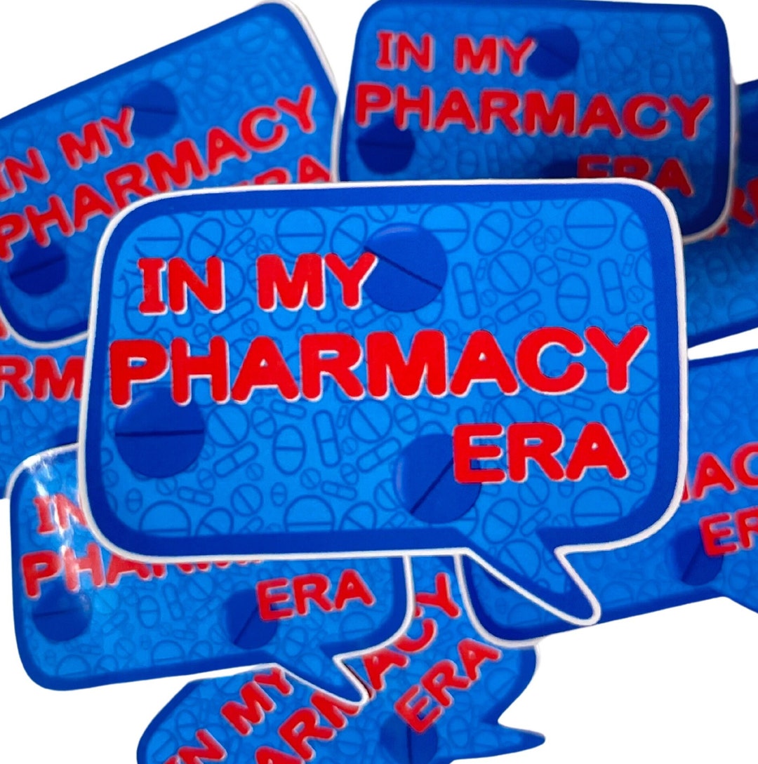 Funny Pharmacy Sticker In My Pharmacy Era 2 5 Etsy funny-pharmacy-sticker-in-my-pharmacy-era-2-5-etsy