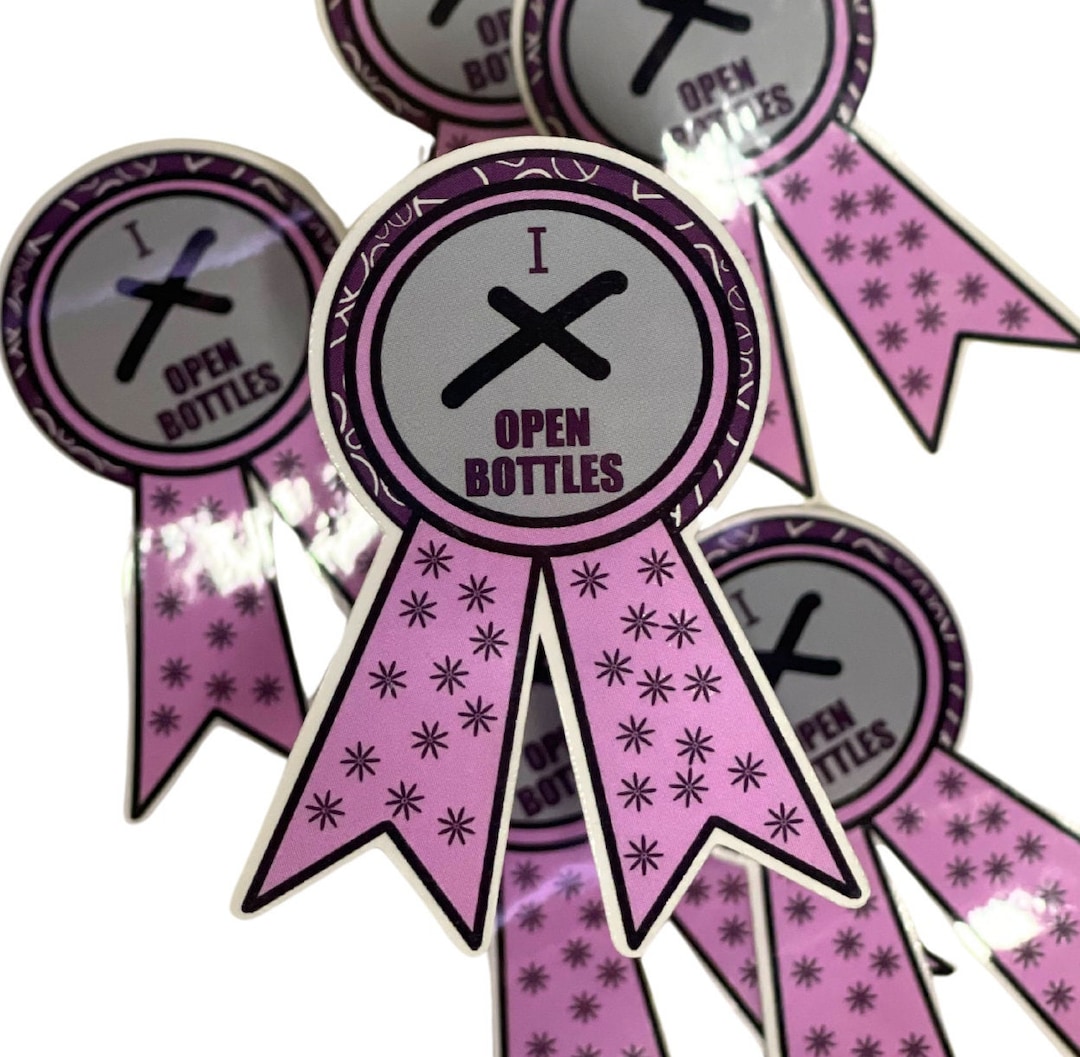 Pharmacy Ribbon Sticker! I X Open Bottles! for When Marking Open Stock Bottles is Your Love ...