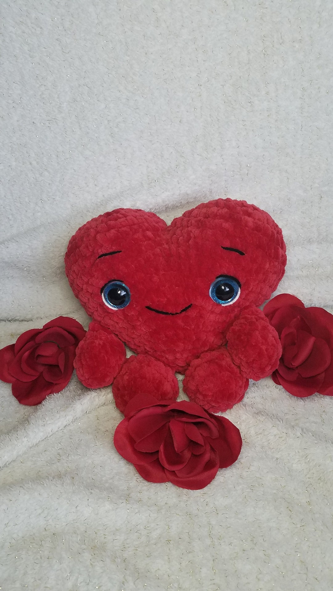 Heart Plushie - Etsy