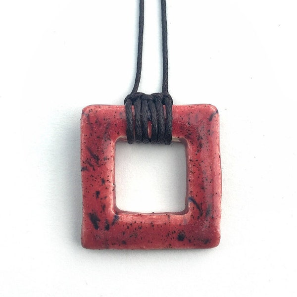 Ceramic Necklace - Etsy