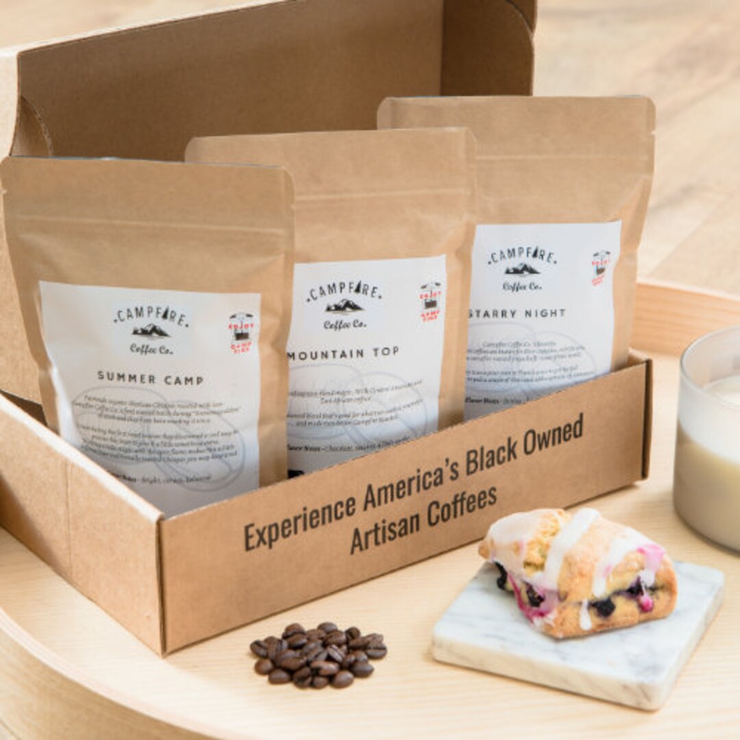 Coffee Sampler, Coffee Gift Box, Assorted Coffees, Black Coffee BIPOC ...