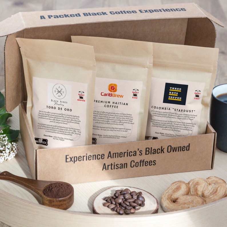 Artisan Coffee Sampler: Haitian & South American Single Origin Coffees ...