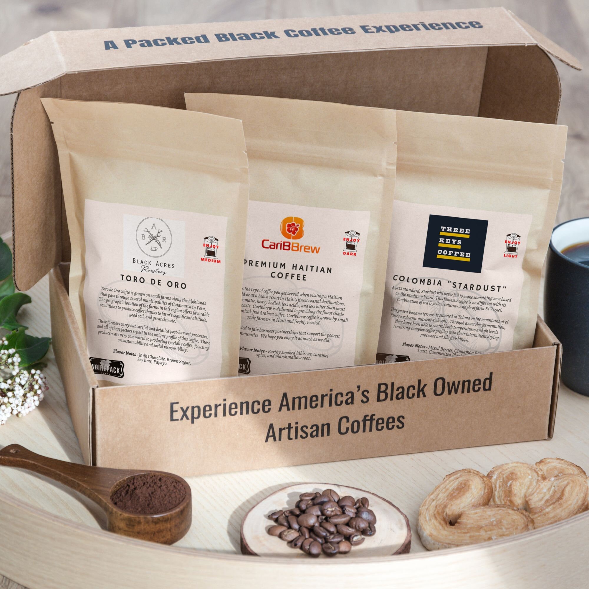 Coffee Sampler, Coffee Gift Box, Assorted Coffees -single Origin ...