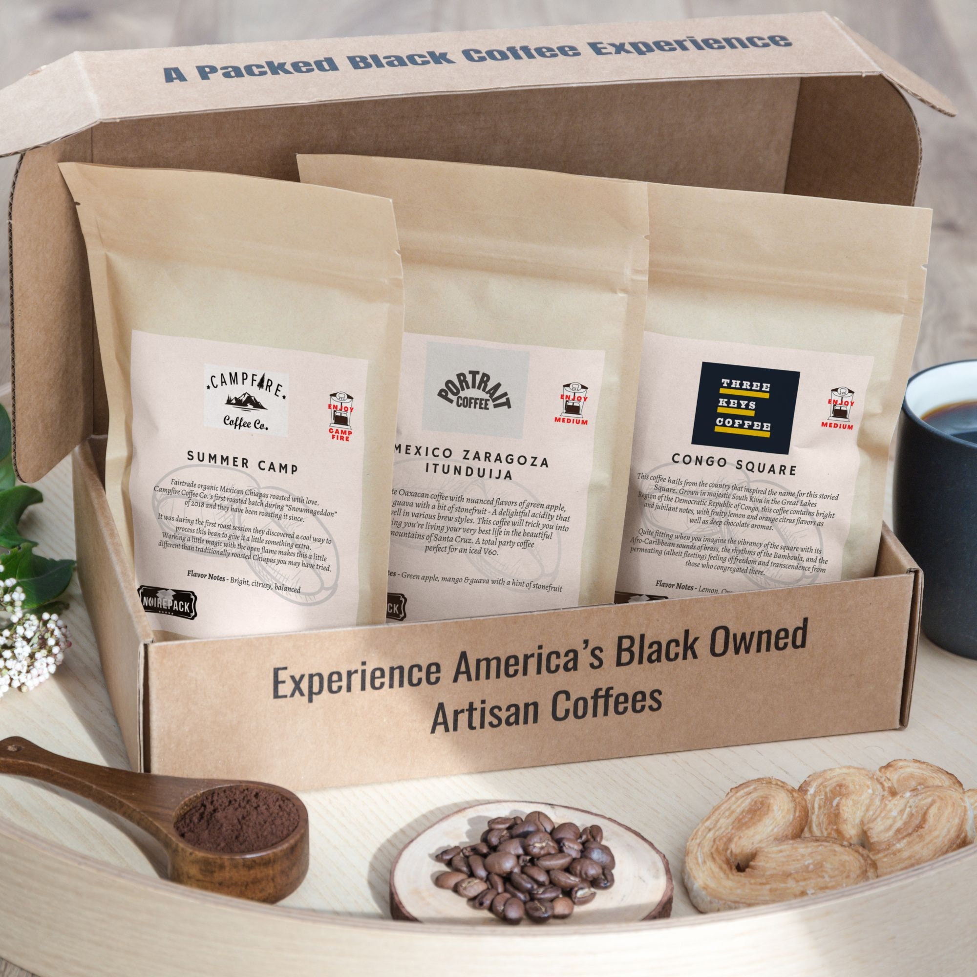 Black Owned Coffee Sampler: Congolese & Mexican Single Origin Coffees - Etsy