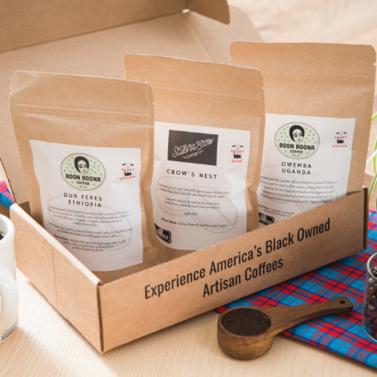 Coffee Sampler Coffee Gift Box Assorted Coffees best Black - Etsy