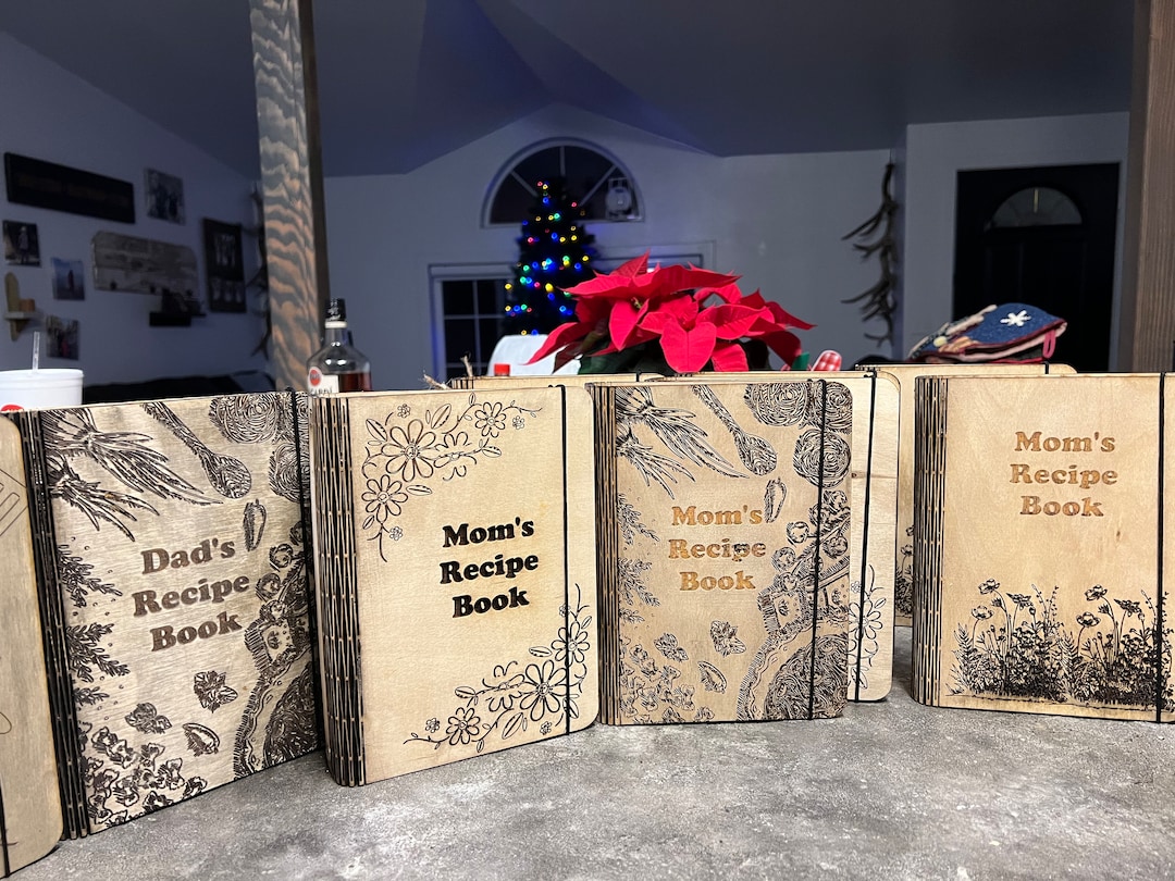 Recipe Book, Christmas Gift for Her, Personalized Gifts for Mom, Custom ...