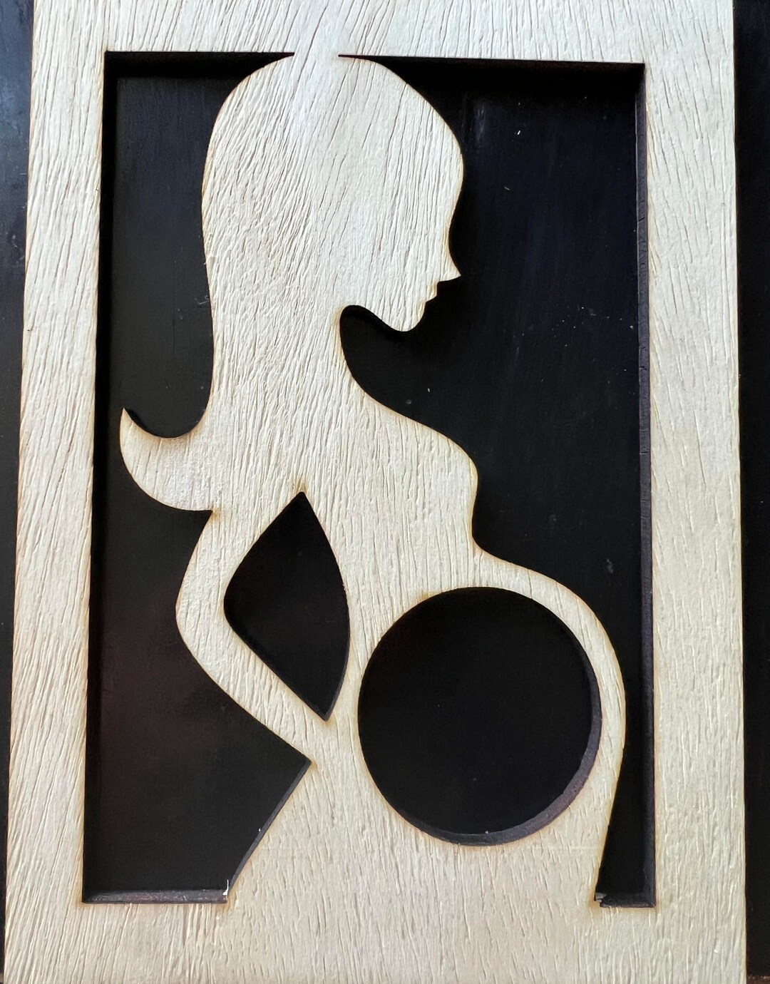 Pregnant Mom Ultrasound Picture Frame - Etsy