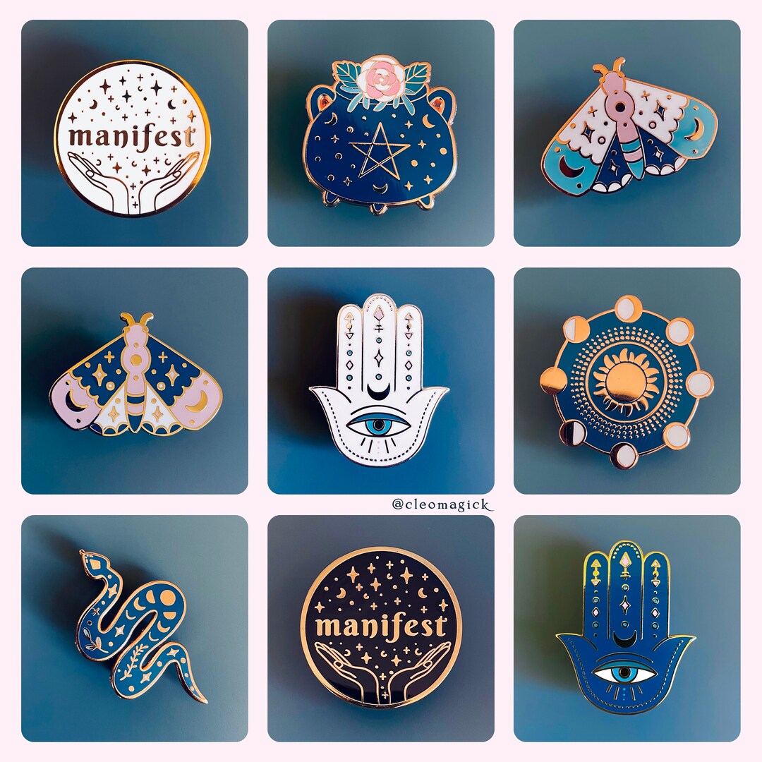 Any 5 Hard Enamel Pins Bulk Saving Pins Lapel Pin Badge - Etsy