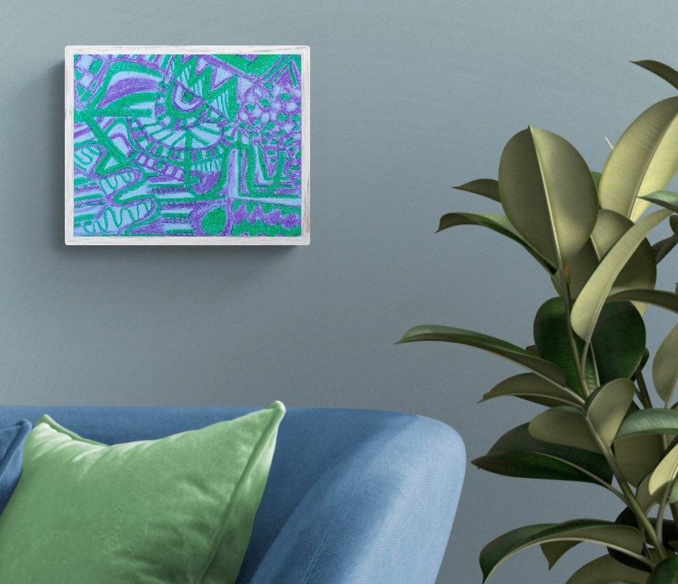 Genderqueer Art Print, Queer Art Print, Pride Wall Art, Pride Gifts ...