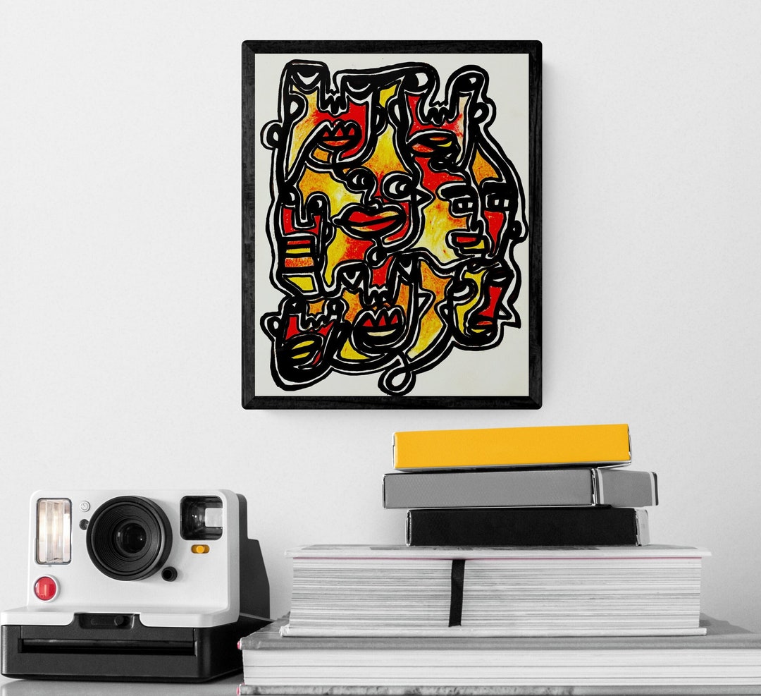 Continuous Line Drawing, Detailed Artwork, Intricate Art, Trippy Art ...