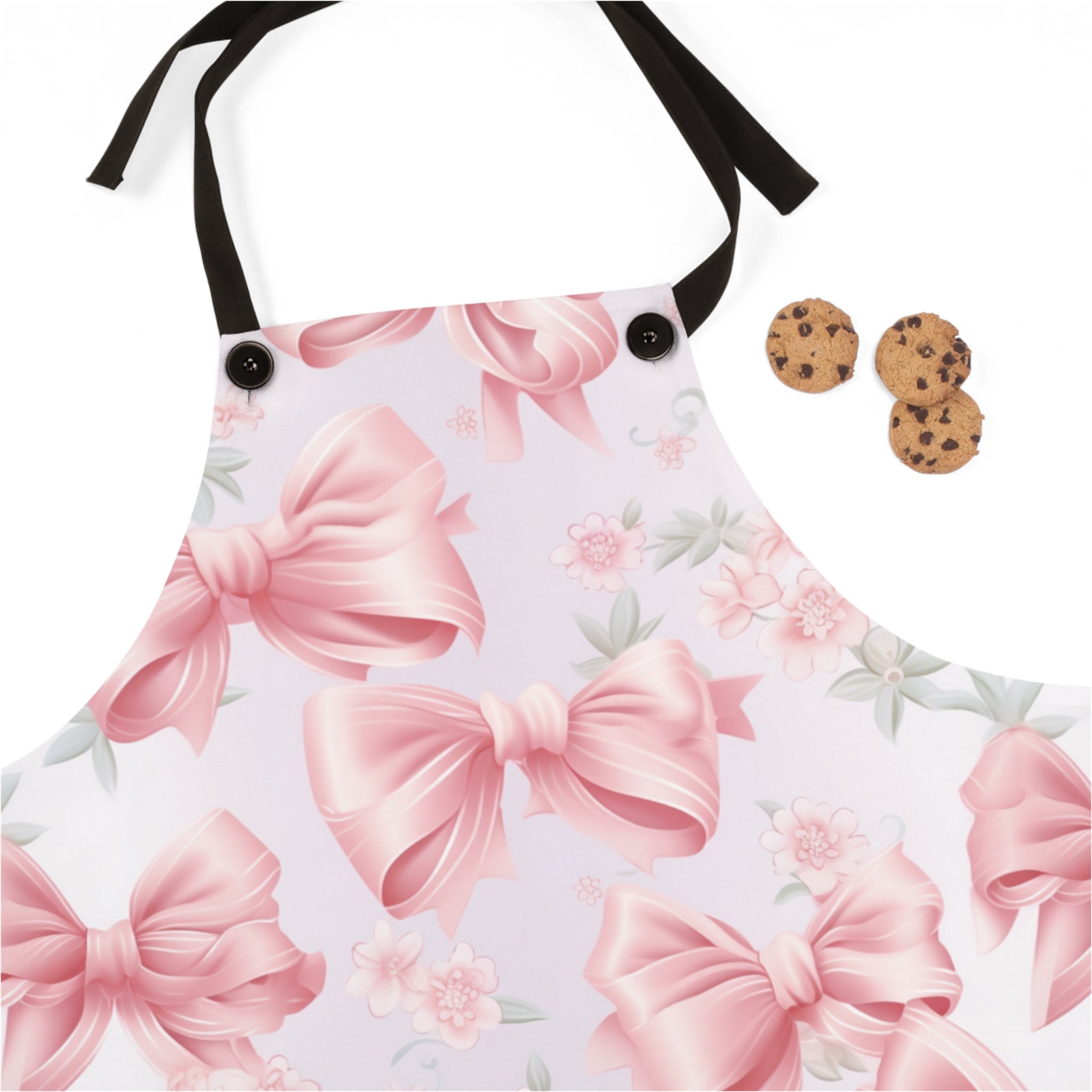 Coquette Ribbon Apron Ribbons Bows Flowers Fun Elegant Apron Grilling ...