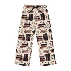 Gothic Books Women's Pajama Pants, Literary Sleepwear, Vintage Gothic ...