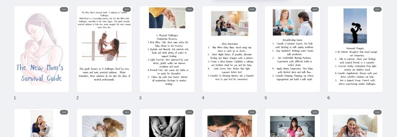 New Mom’s Survival Guide Digital Download Ebook New Mom Challenges and ...