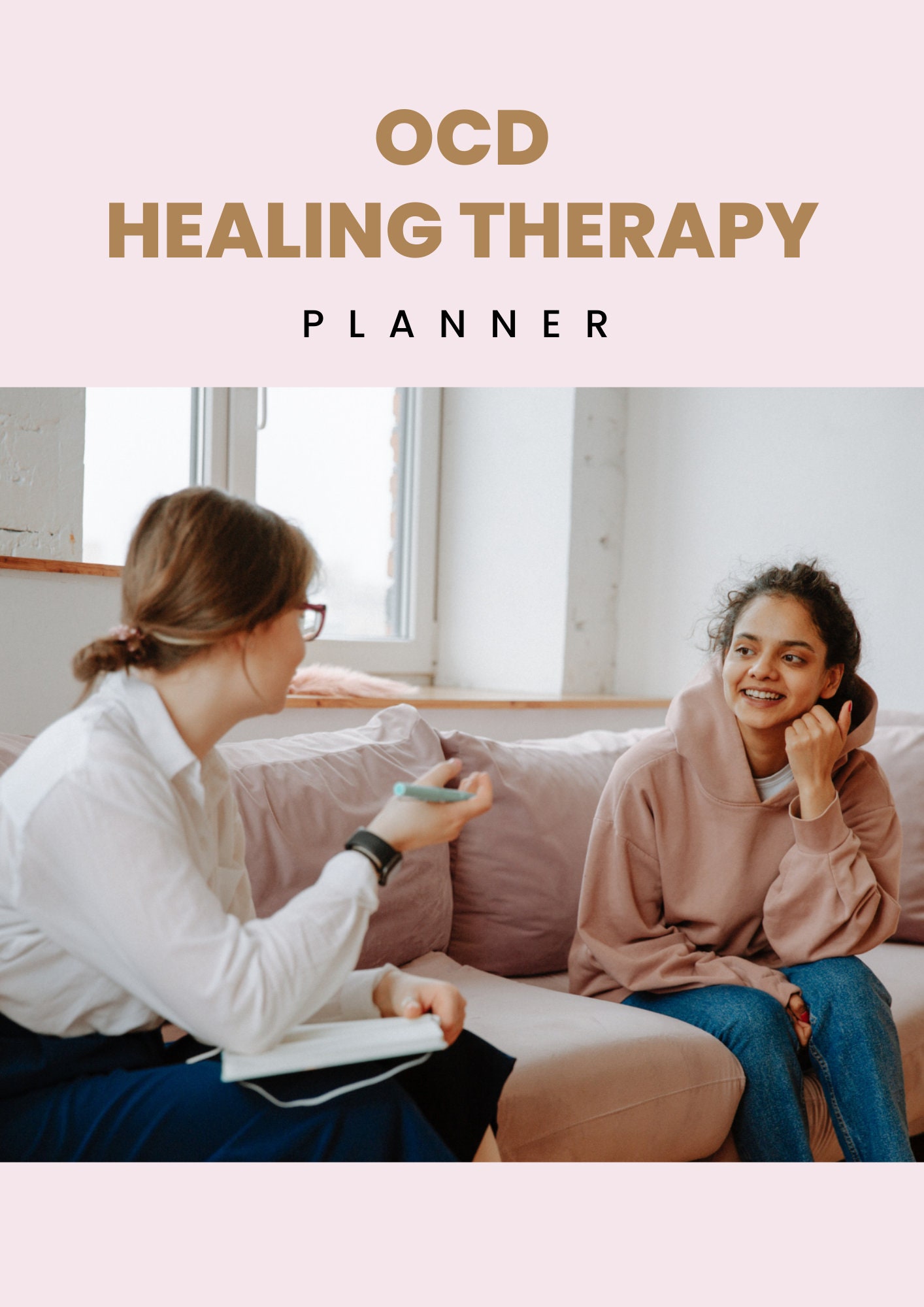OCD Digital Healing Therapy Planner Digital Download PDF Daily Planner ...