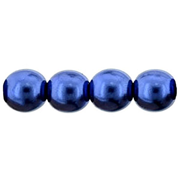 Royal Blue Pearls - Etsy