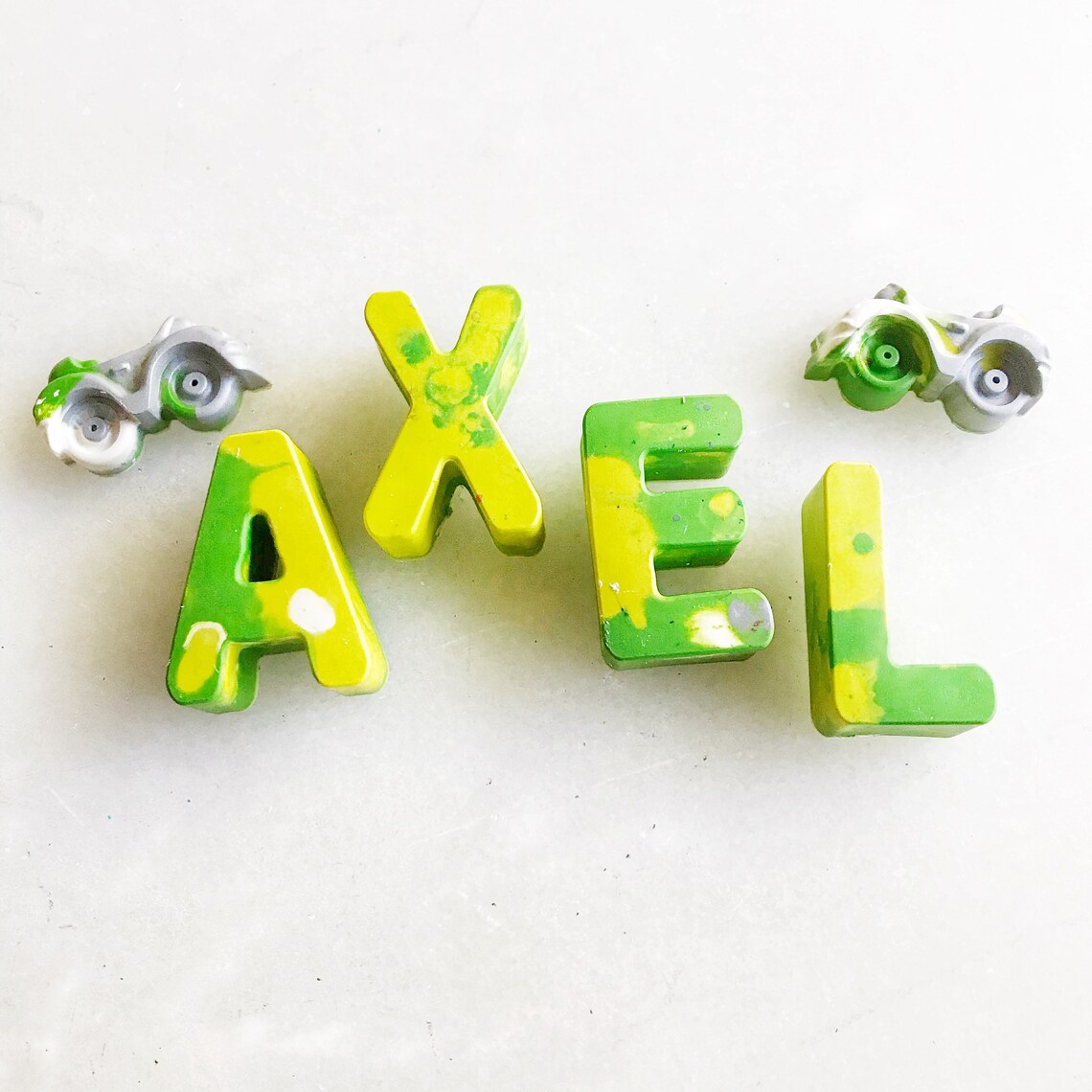 Personalized Crayon Names Custom Letter Alphabet Crayons | Etsy