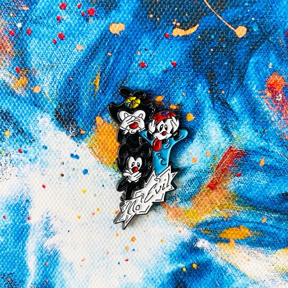 Animaniacs Pin No Evil | Etsy