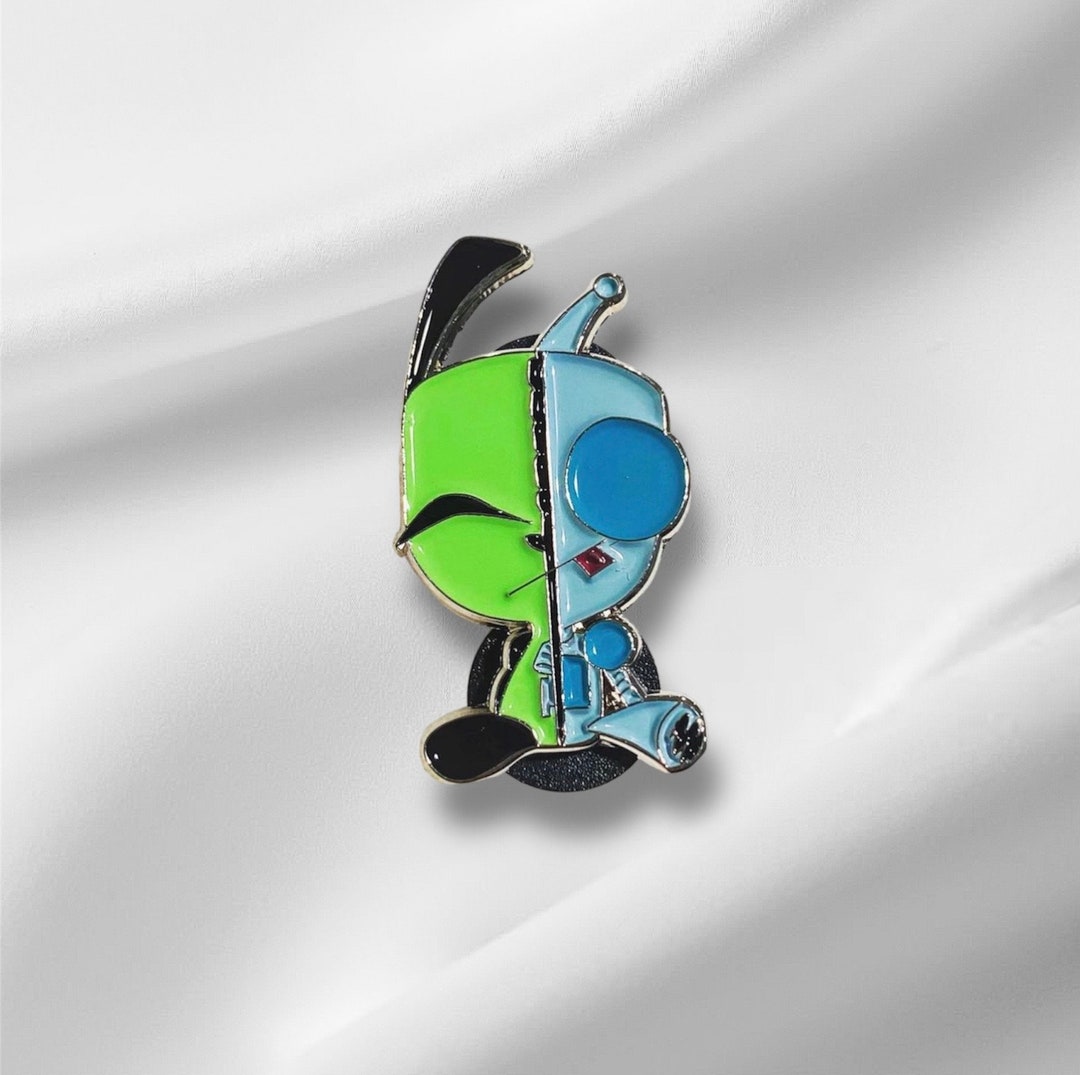 Invader Zim (GIR) Pin - Etsy