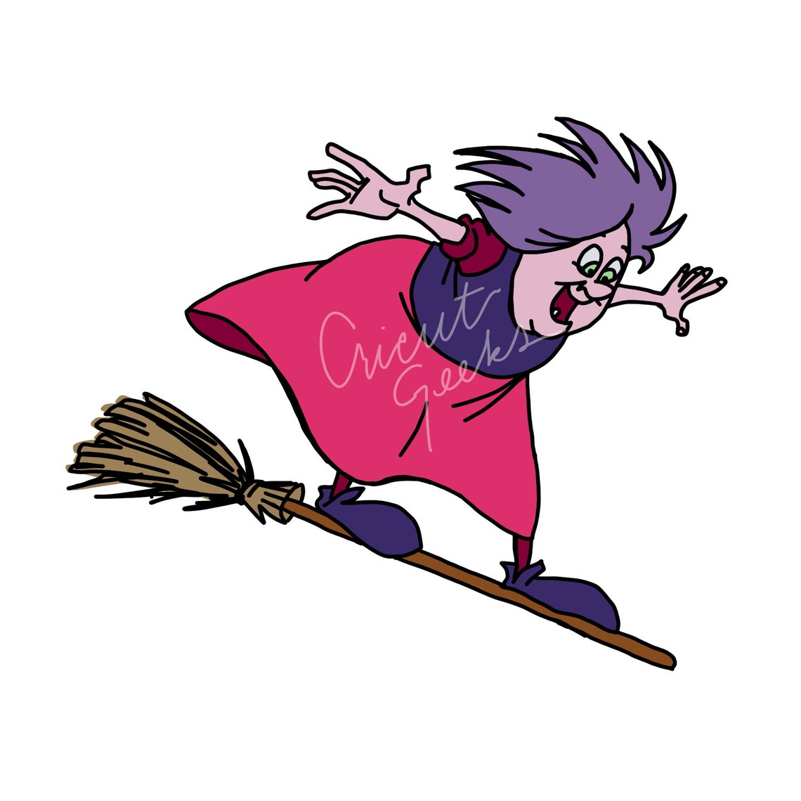 Madam Mim Layered Cut File Vinyl Cricut Sticker - Etsy