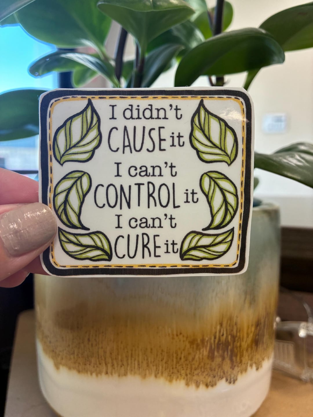 3c’s Sticker- Cause. Control. Cure. Al-anon Slogan Sticker - Etsy