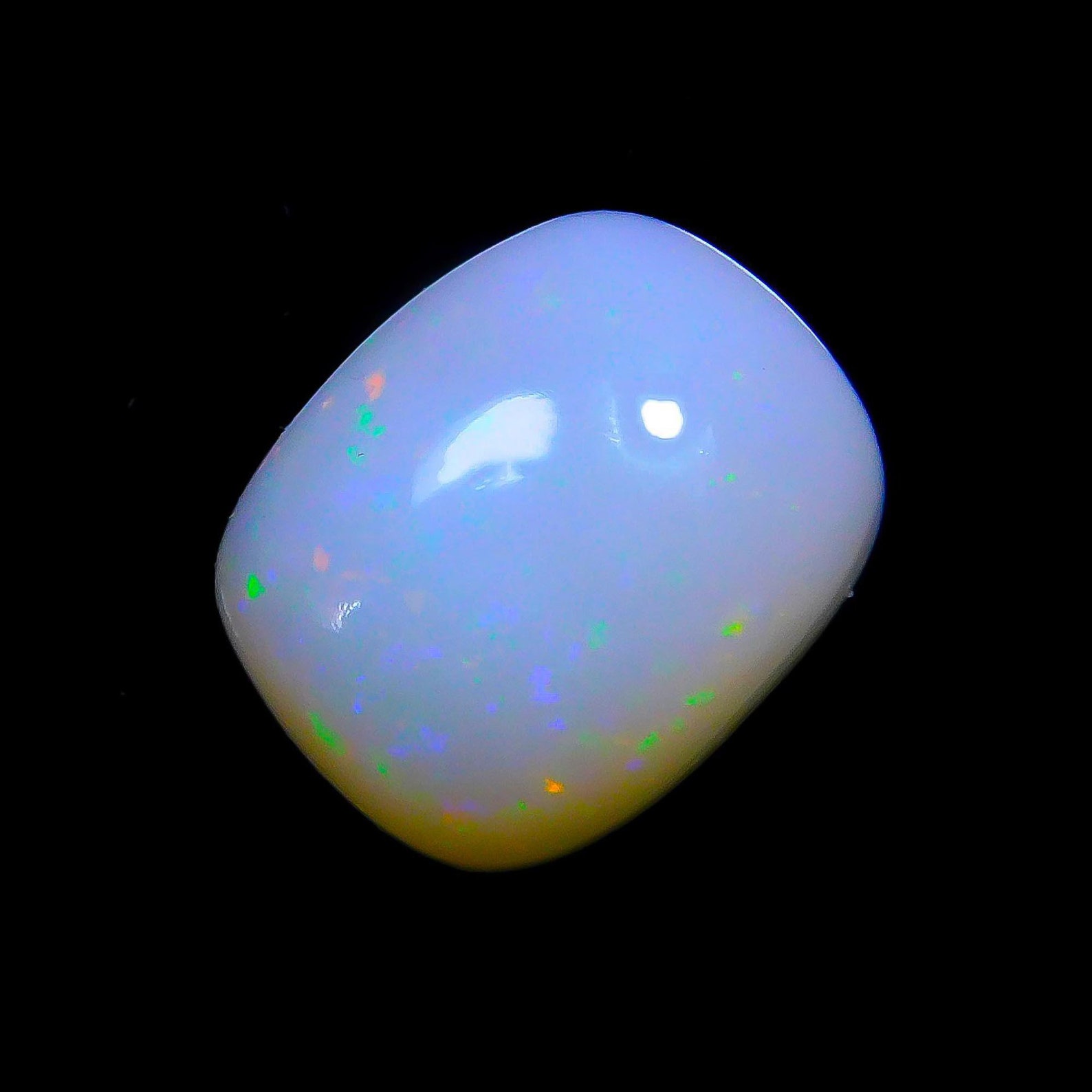 Cabujón de ópalo brasileño de 5,85 quilates: piedra preciosa ...