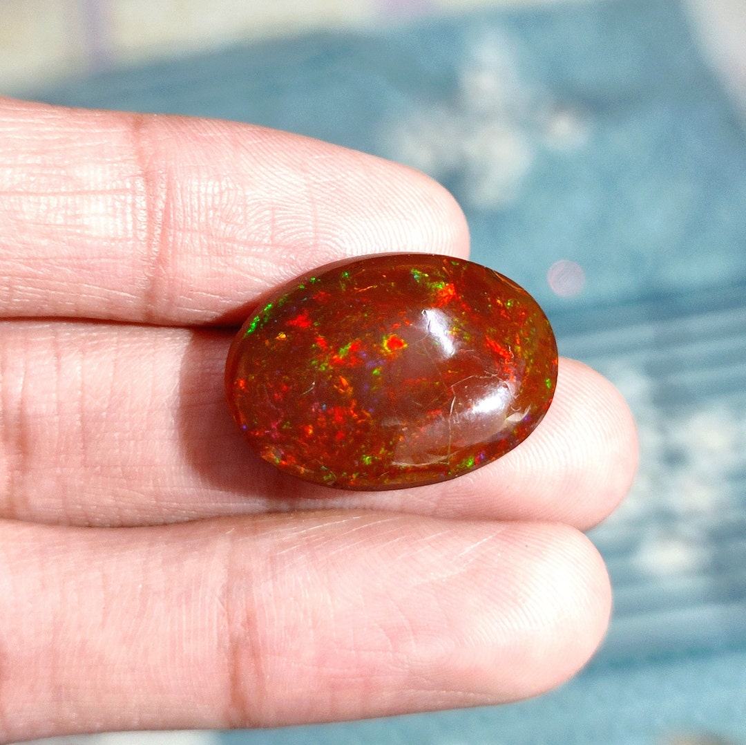14.60 Carat Rare Mexican Fire Opal Cabochons Good Quality - Etsy
